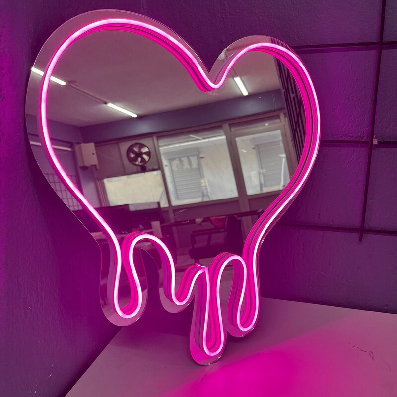 Neon Mirror - Etsy