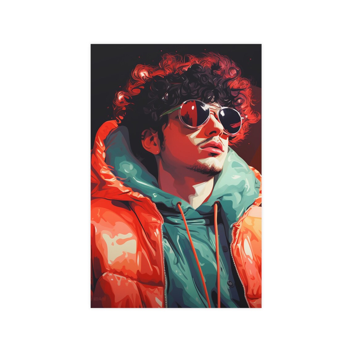 Jack Harlow Poster, Rapper Poster, Hip Hop Artist Digital Print ...