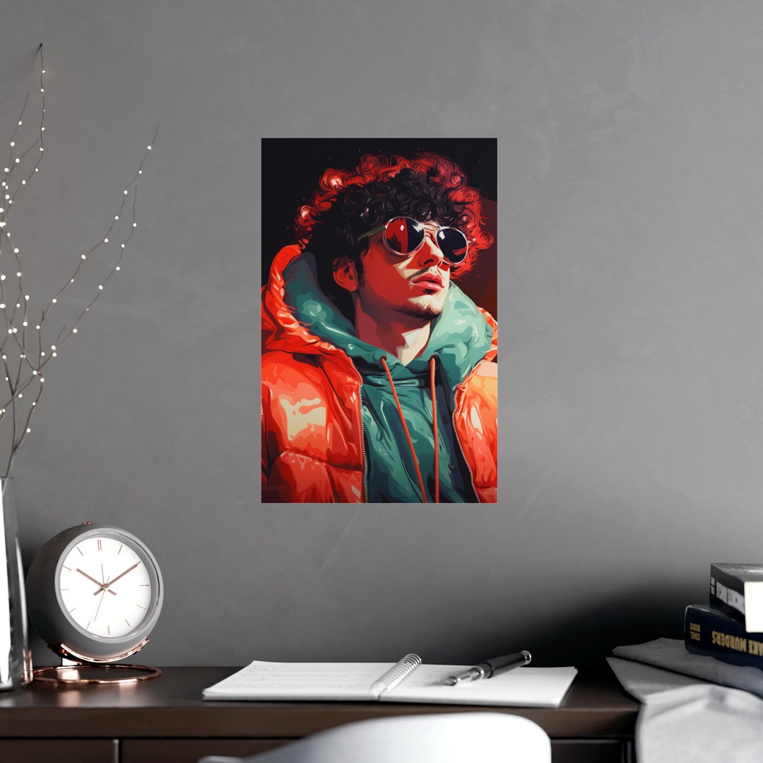 Jack Harlow Poster, Rapper Poster, Hip Hop Artist Digital Print ...