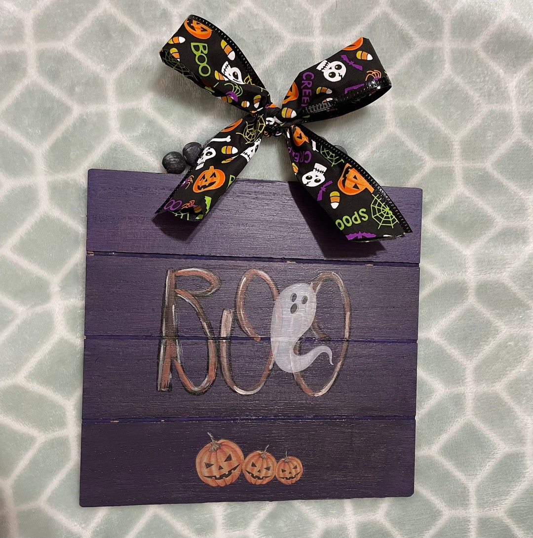 Boo Sign - Etsy