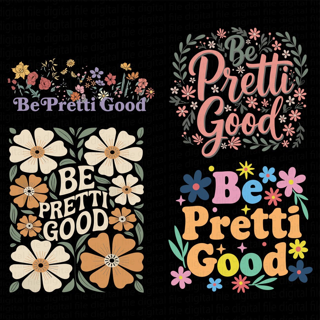 Be Pretty Good Png Bundle, Be Pretti Good PNG, Human Rights Protest ...