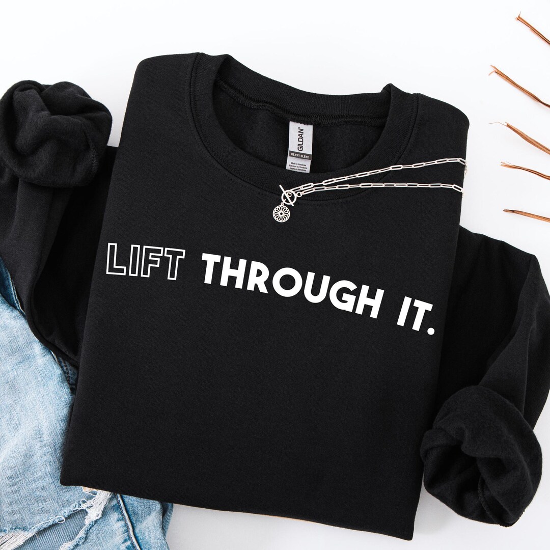 Lift Through It Png, Lift Through It Svg, Funny Retro T-shirt Design ...
