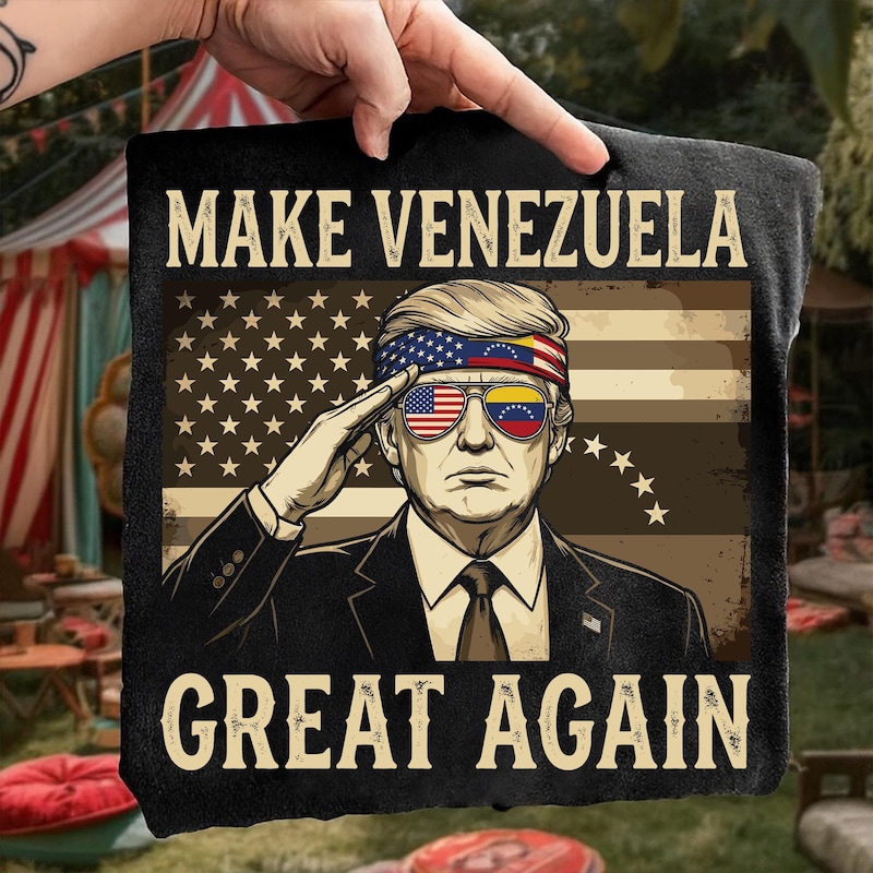 Trump Venezuela T Shirt - Etsy