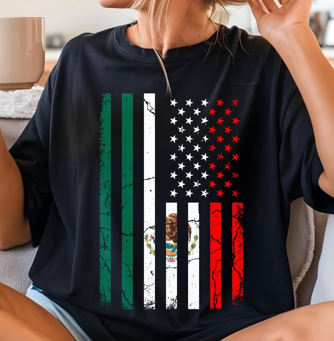 USA Mexican Flag Png, Mexicana Latino Pride, American Mexican Flag PNG ...