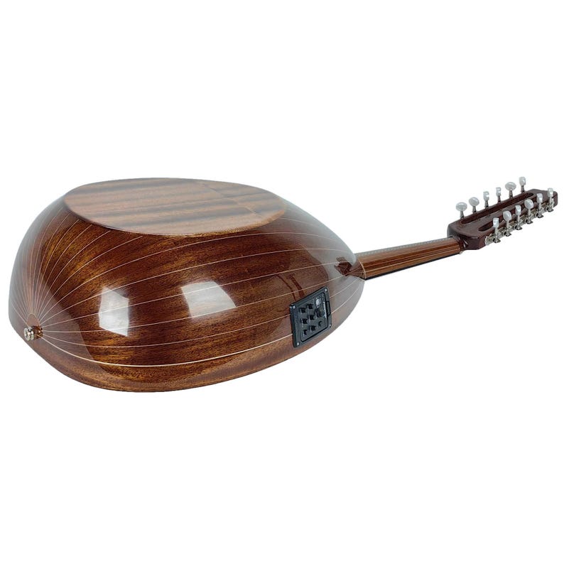 Turkish Electric Acoustic Oud | Double Cut | Metal Pegs | ELC07T - Etsy UK