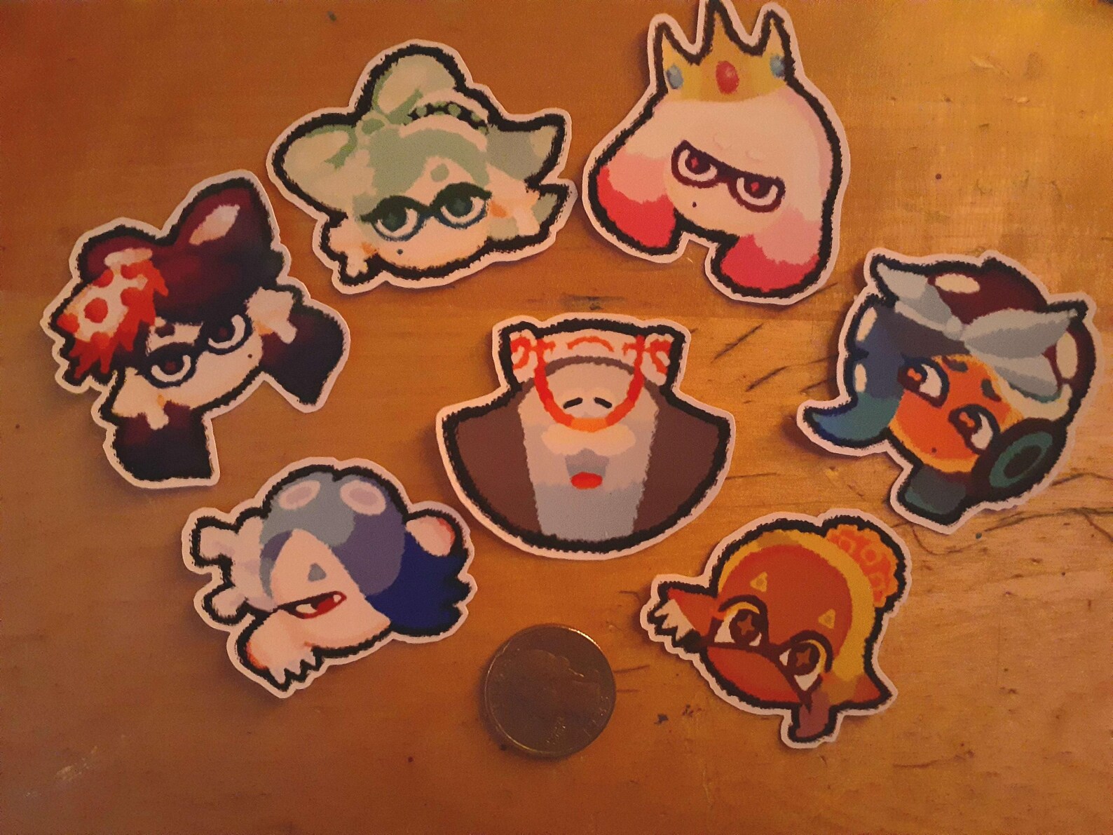 Splatoon Idol Stickers - Etsy