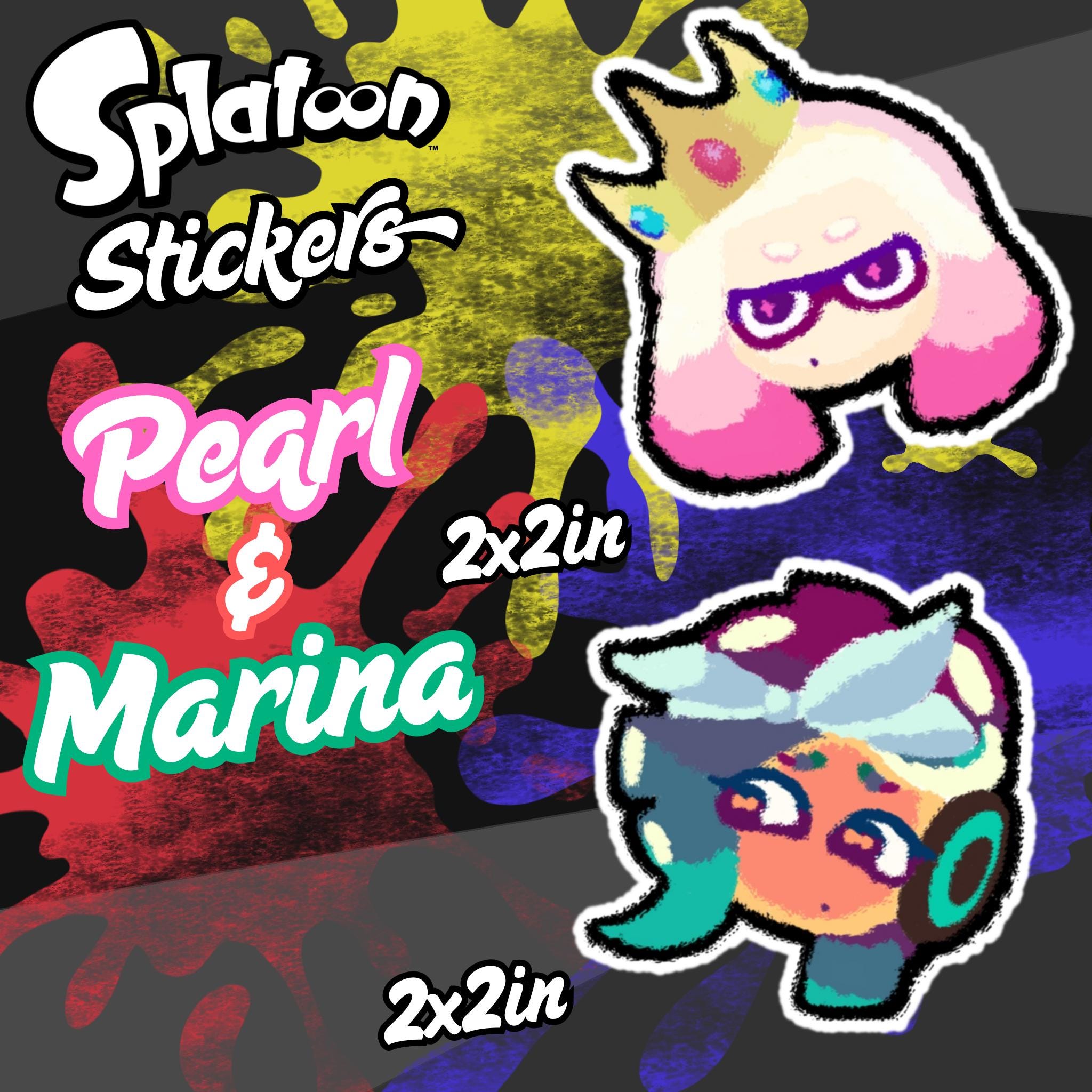 Splatoon Idol Stickers - Etsy