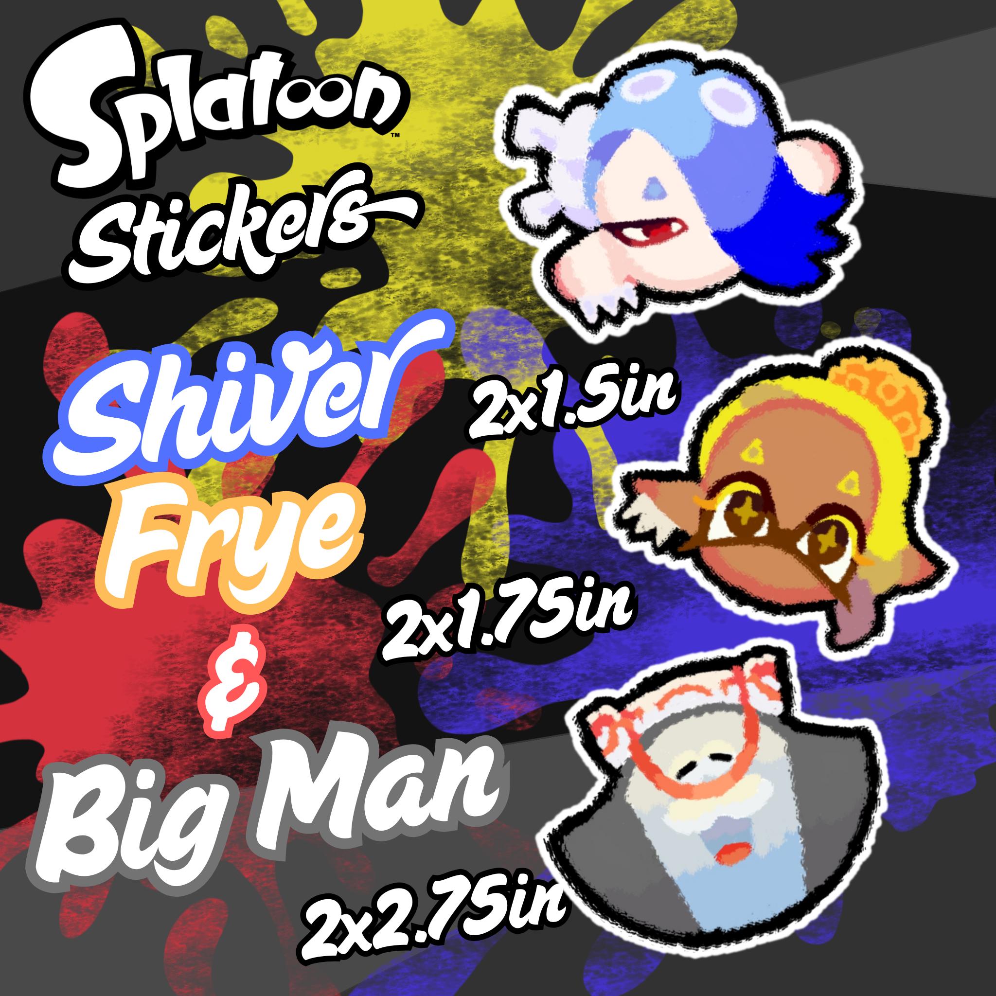 Splatoon Idol Stickers - Etsy