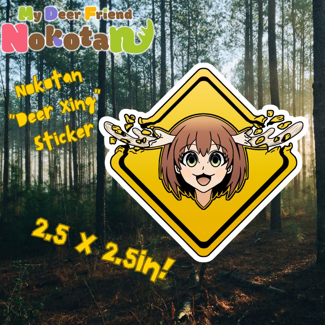 My Deer Friend Nokotan Sticker - Etsy