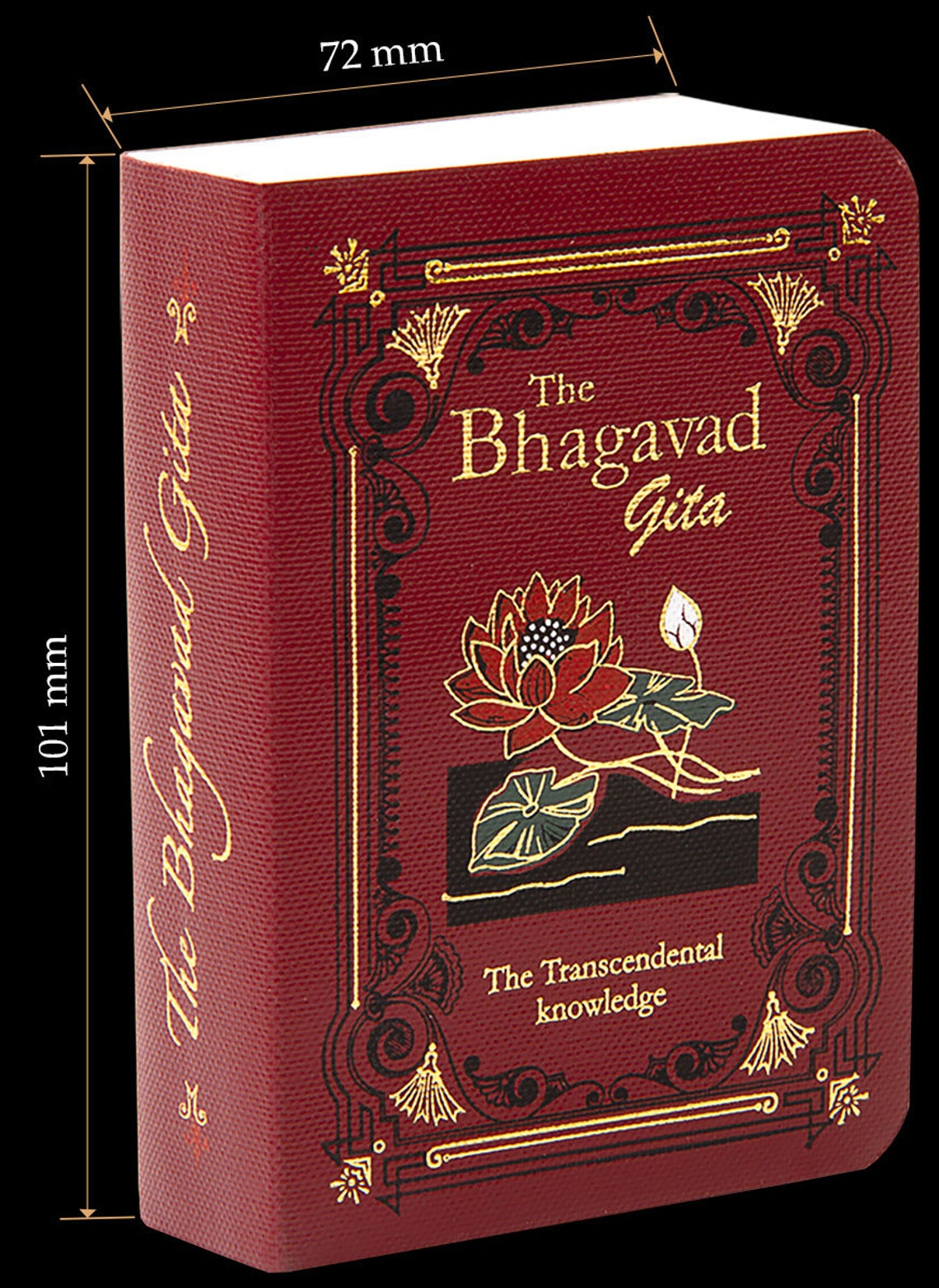 Bhagavad Gita, English. Soft Cover Library Edition (A7) - Etsy