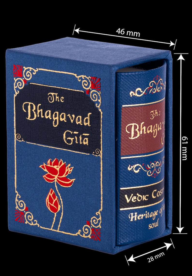 Mini Bhagavad Gita, English, Pocket Edition - New 2025 - Etsy