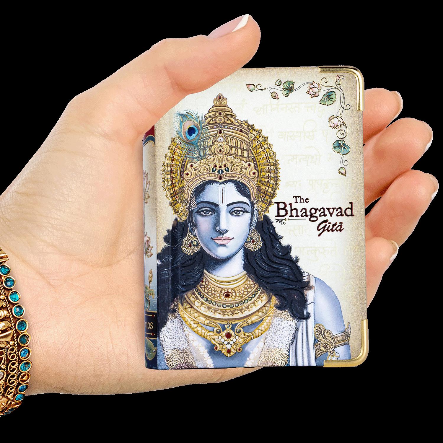 Bhagavad Gita, English. Hard Cover Library Edition (A7) - Etsy
