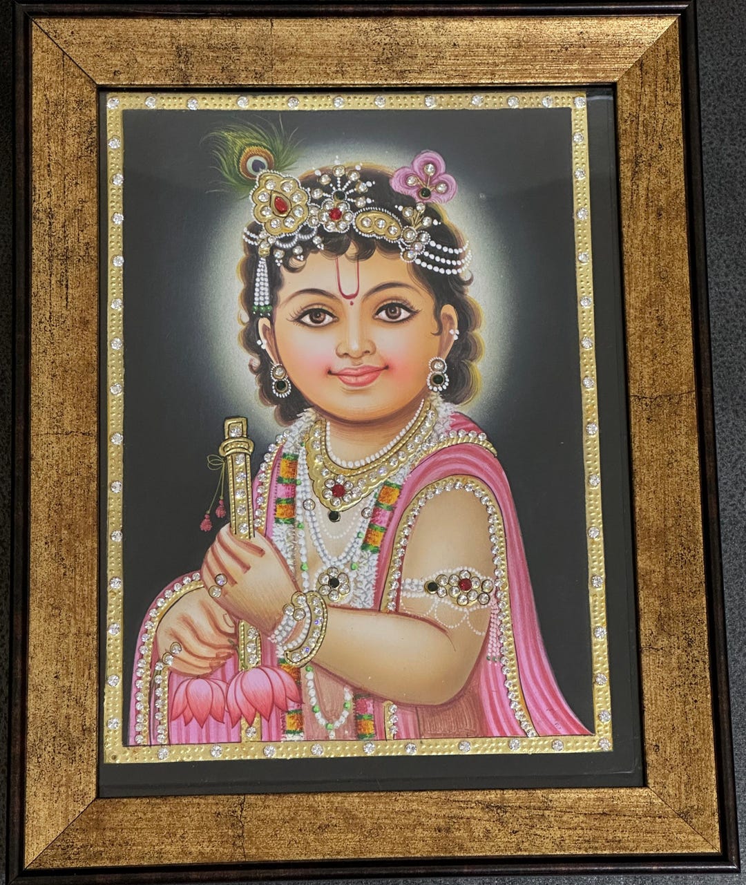 Bal Krishna Painting - Etsy
