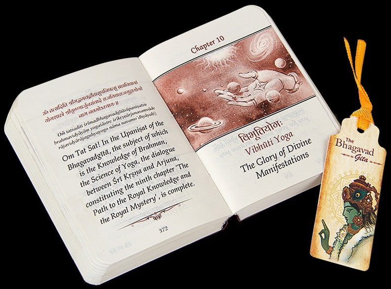 Bhagavad Gita, English. Soft Cover Library Edition (A7) - Etsy