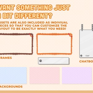 Fluffy Furry Animal Twitch Overlays - 10 Full Overlay Options With ...