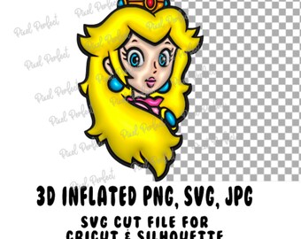 3D & Inflated Goomba JPEG, PNG and Layered SVG With Transparent ...