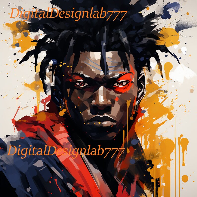 Yasuke: the Black Samurai of Japan - Art Prints Celebrating the ...