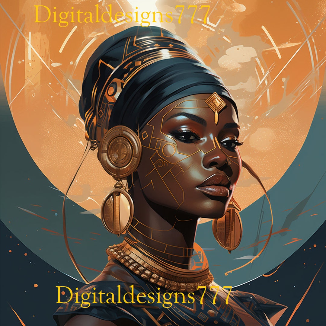 Afrofuturism Art Prints | Blend of African Culture & Futuristic Themes ...