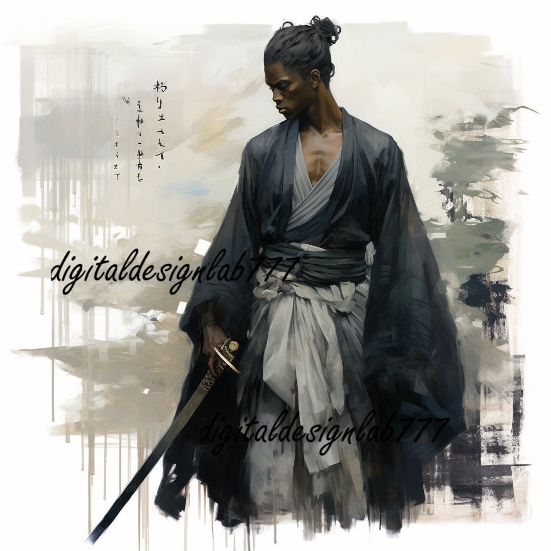 Yasuke: the Last Black Samurai | Historical Tribute Art Print | Instant ...