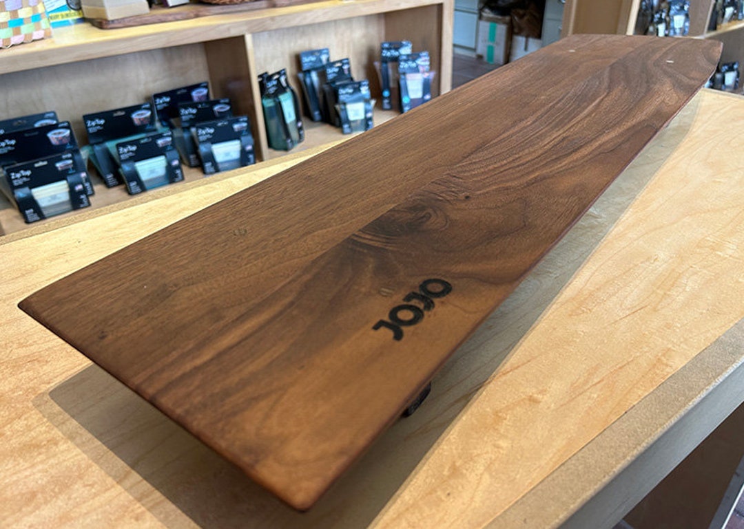 Handmade Cutting Boards With Risers | Charcuterie Boards | Walnut ...