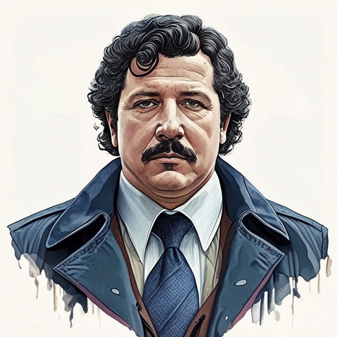 Limited Edition Pablo Escobar Portrait Designs 5 Victor - Etsy