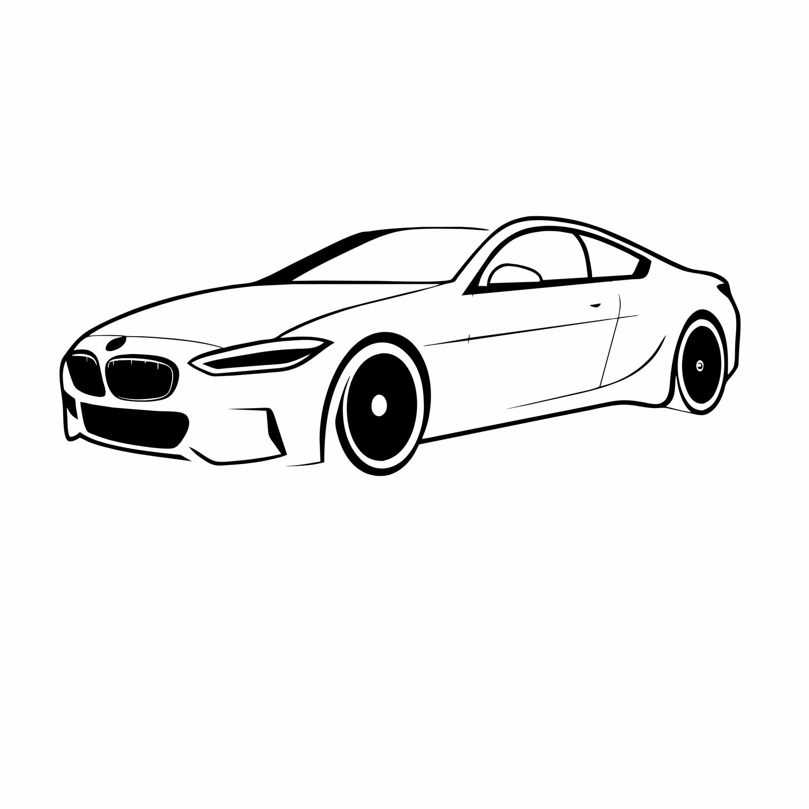 Car SVG Clipart, Vehicle Cut File, Automobile Graphics, Race Car Art ...