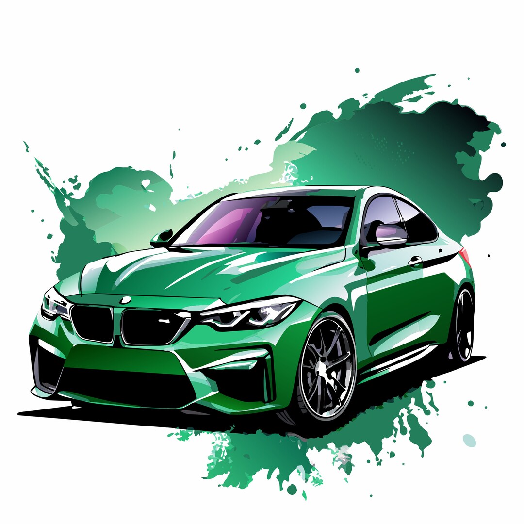 Watercolor Bundle SVG PNG, Automobile Graphics, Race Car Art, Sports ...