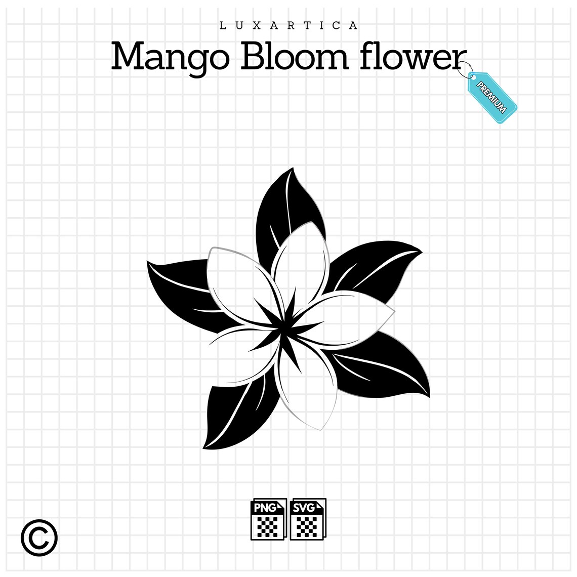 20 Mango Bloom Bundle , Floral Svg Files , Flower Cut File , Floral Svg ...