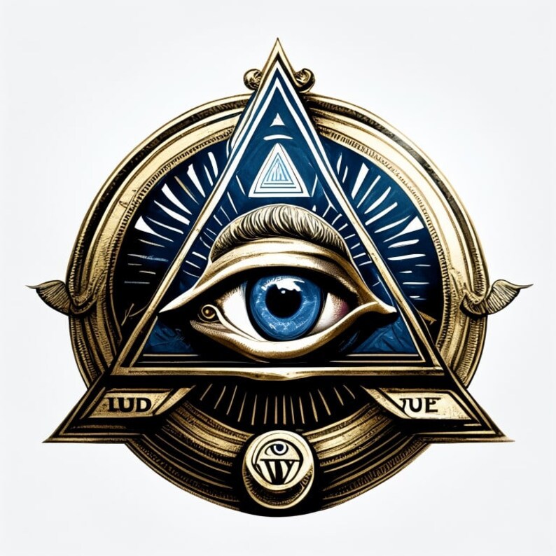 Original Masonic Eye Design Printable Digital Art PNG JPG - Etsy Australia