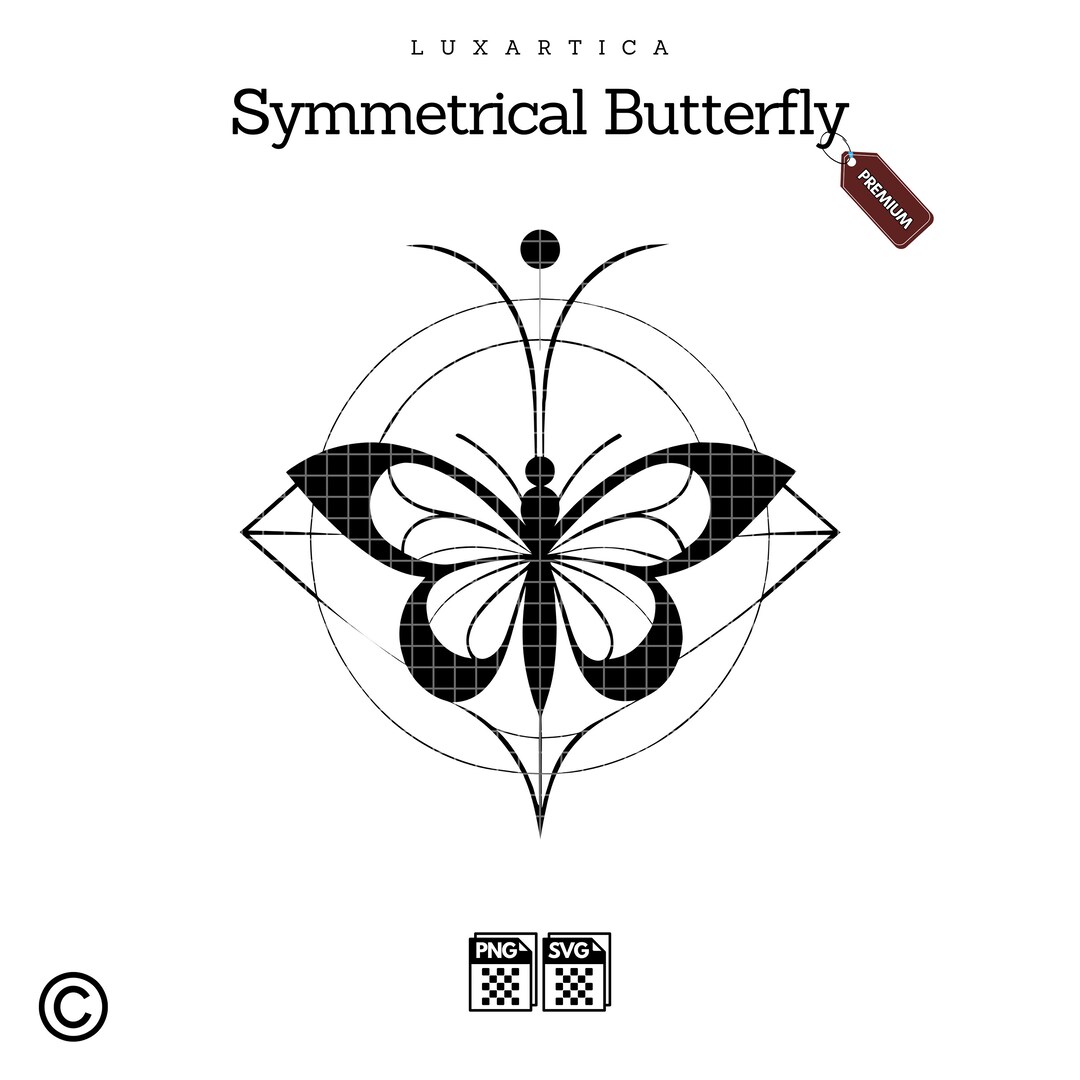 Symmetrical Butterflies Svg,butterfly Svg, Butterfly Cricut, Butterfly ...