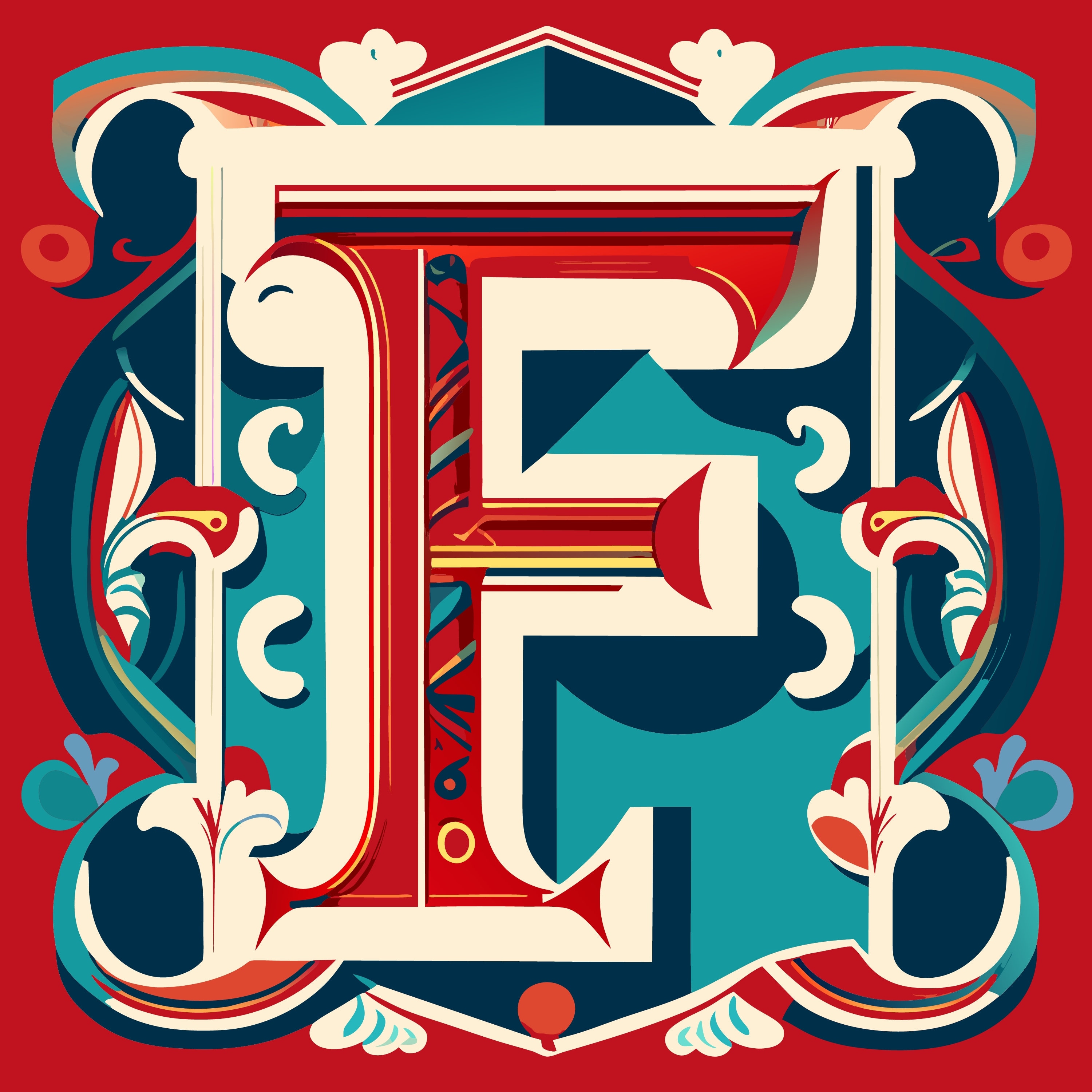 Bundle of 9 F Letter SVG PNG JPG Designs Victor Clipart - Etsy