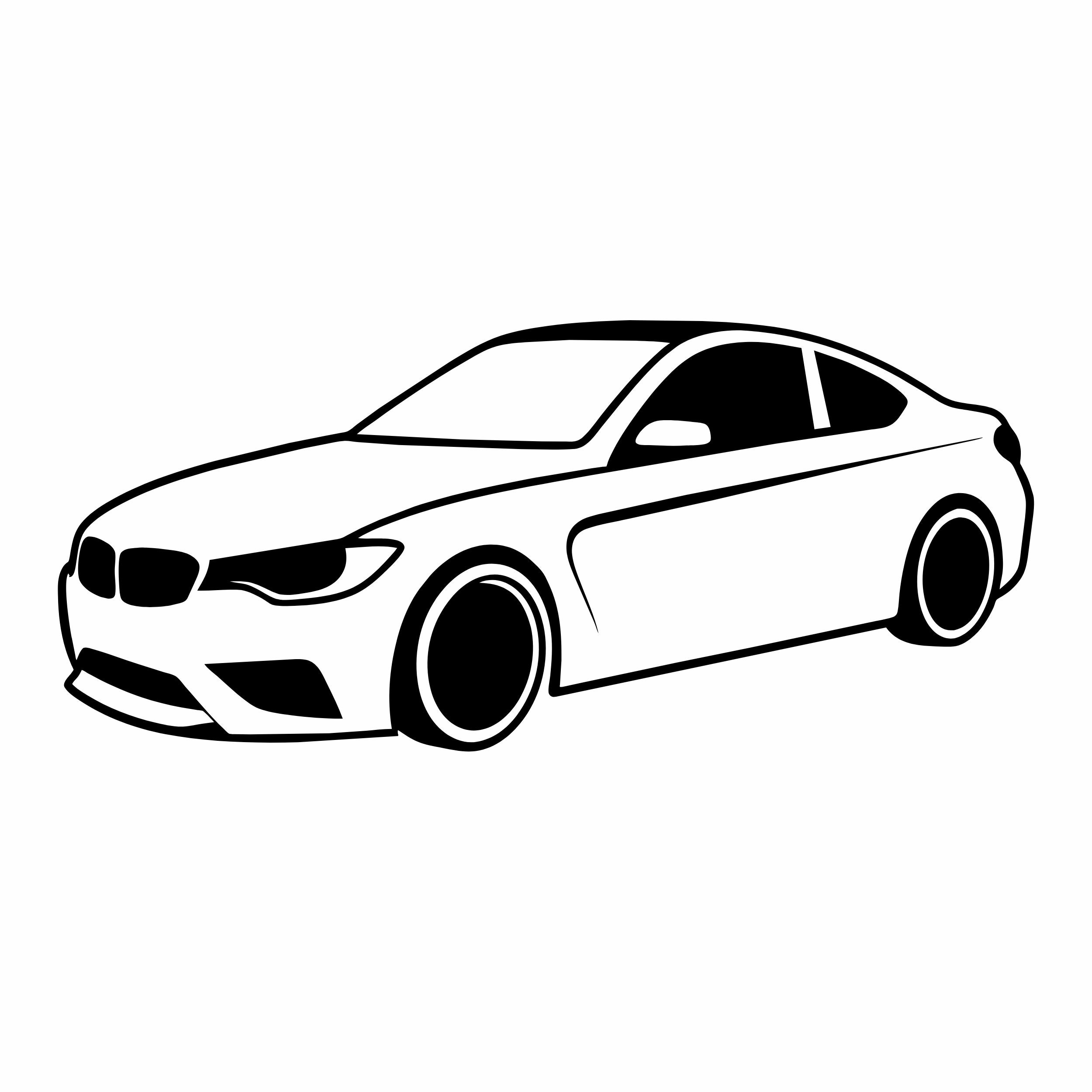 Car SVG Clipart, Vehicle Cut File, Automobile Graphics, Race Car Art ...