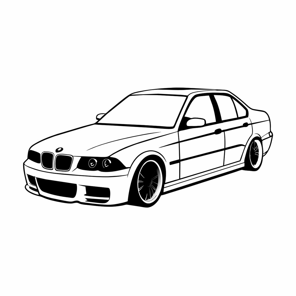 Car SVG Clipart, Vehicle Cut File, Automobile Graphics, Race Car Art ...