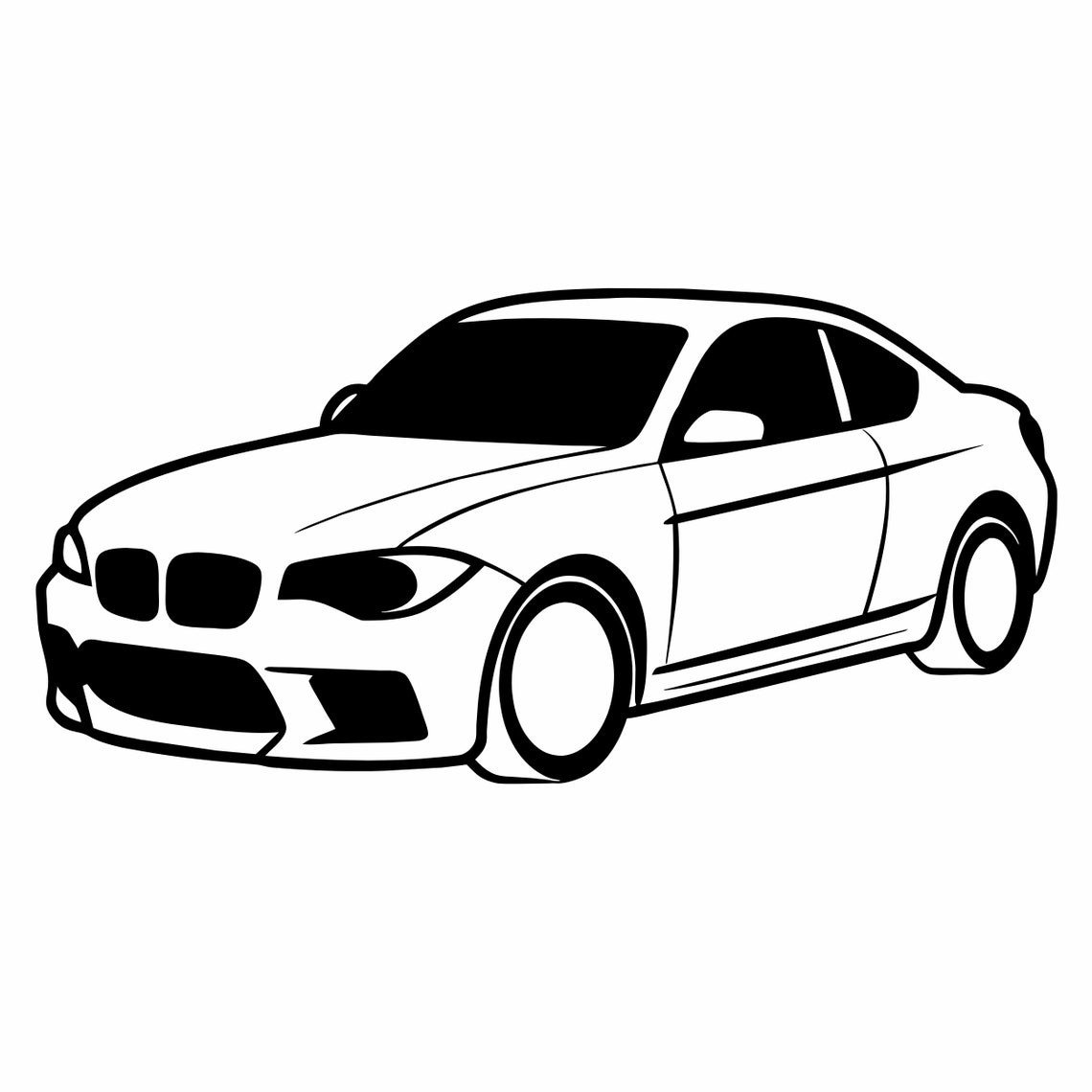 Car SVG Clipart, Vehicle Cut File, Automobile Graphics, Race Car Art ...