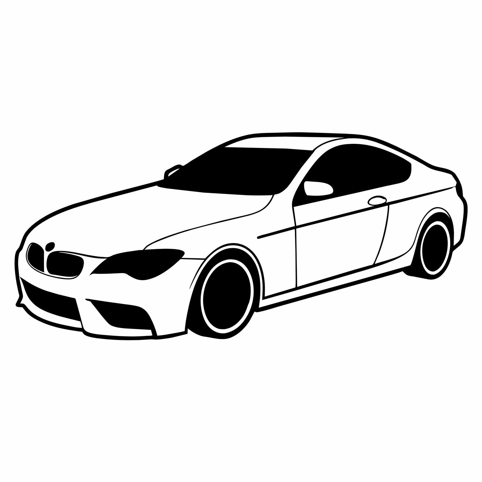 Car SVG Clipart, Vehicle Cut File, Automobile Graphics, Race Car Art ...