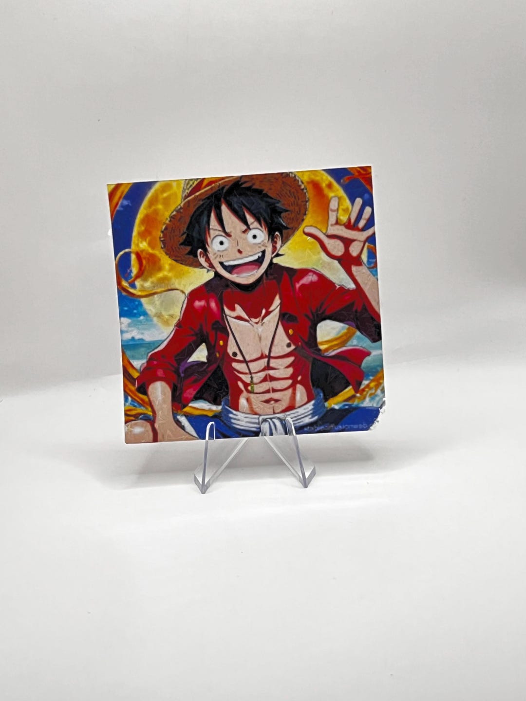 Star Laminated Luffy Sticker - Etsy