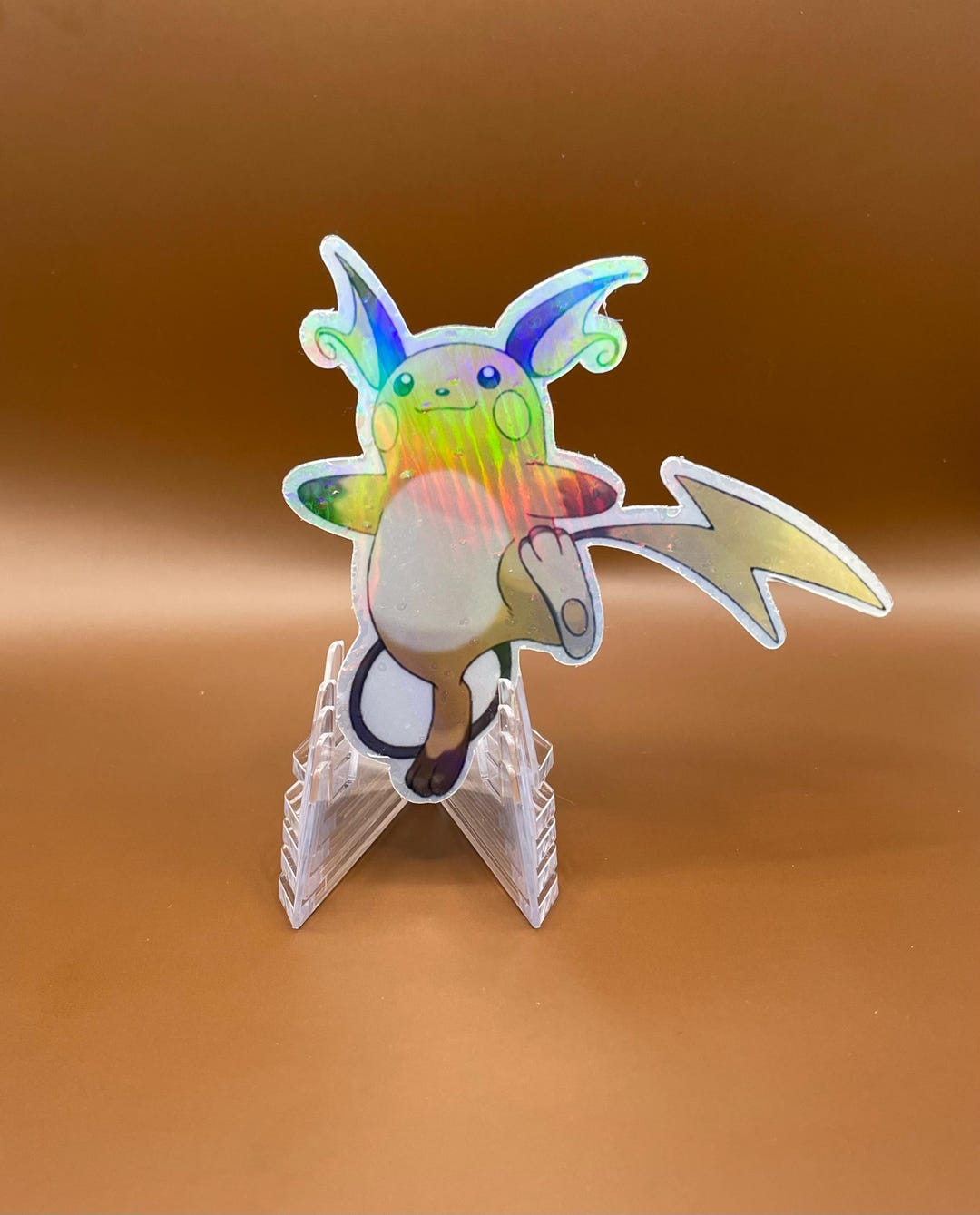 Metallic and Laminated Pokemon - Raichu Sticker - Etsy