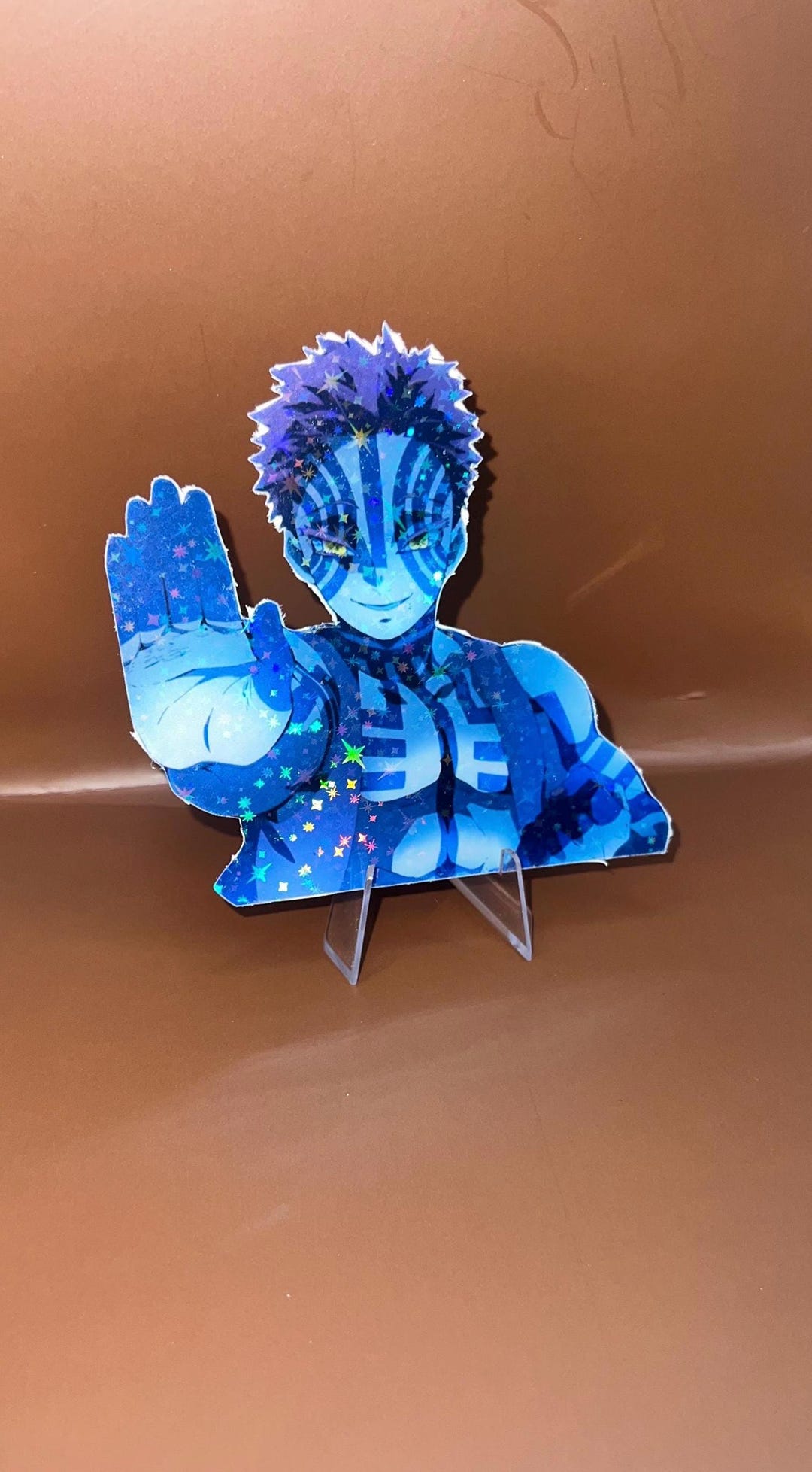 Galaxy Laminated Akaza (stance) Metallic Sticker - Etsy