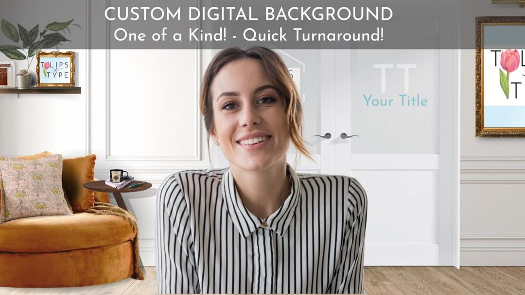 Custom Zoom Backgrounds - Make Your Video Calls Stand Out! - Etsy