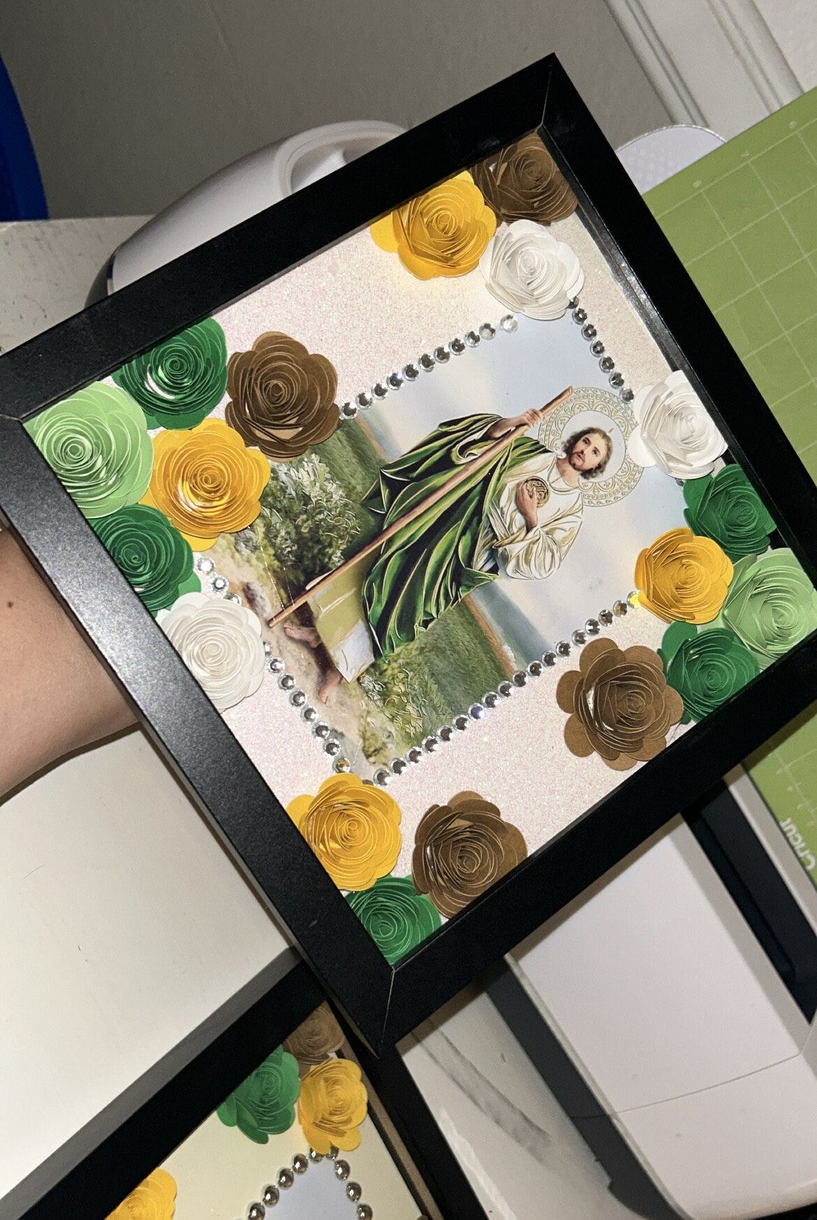 San Judas 8x8 Shadow Box - Etsy