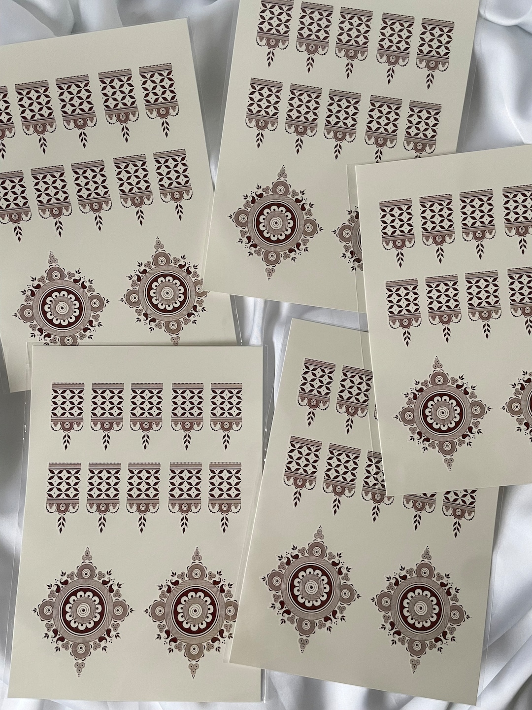 Henna Tattoo: ALAM X2 Hands - Etsy