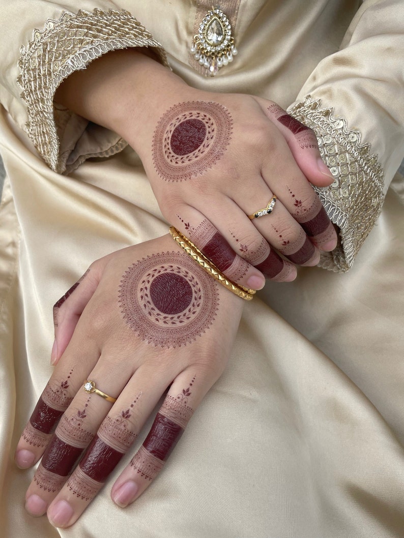 Henna Tattoo: BIBI X2 Hands - Etsy