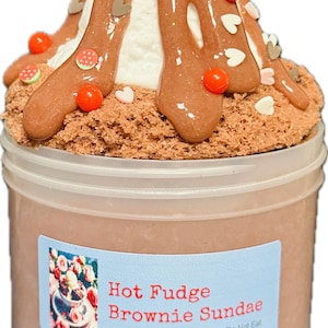 9 Oz. - Hot Fudge Brownie Sundae DIY Kit - Etsy