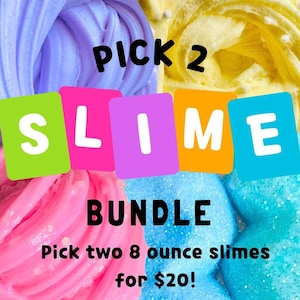 Pick 2 Slime Bundle - Etsy