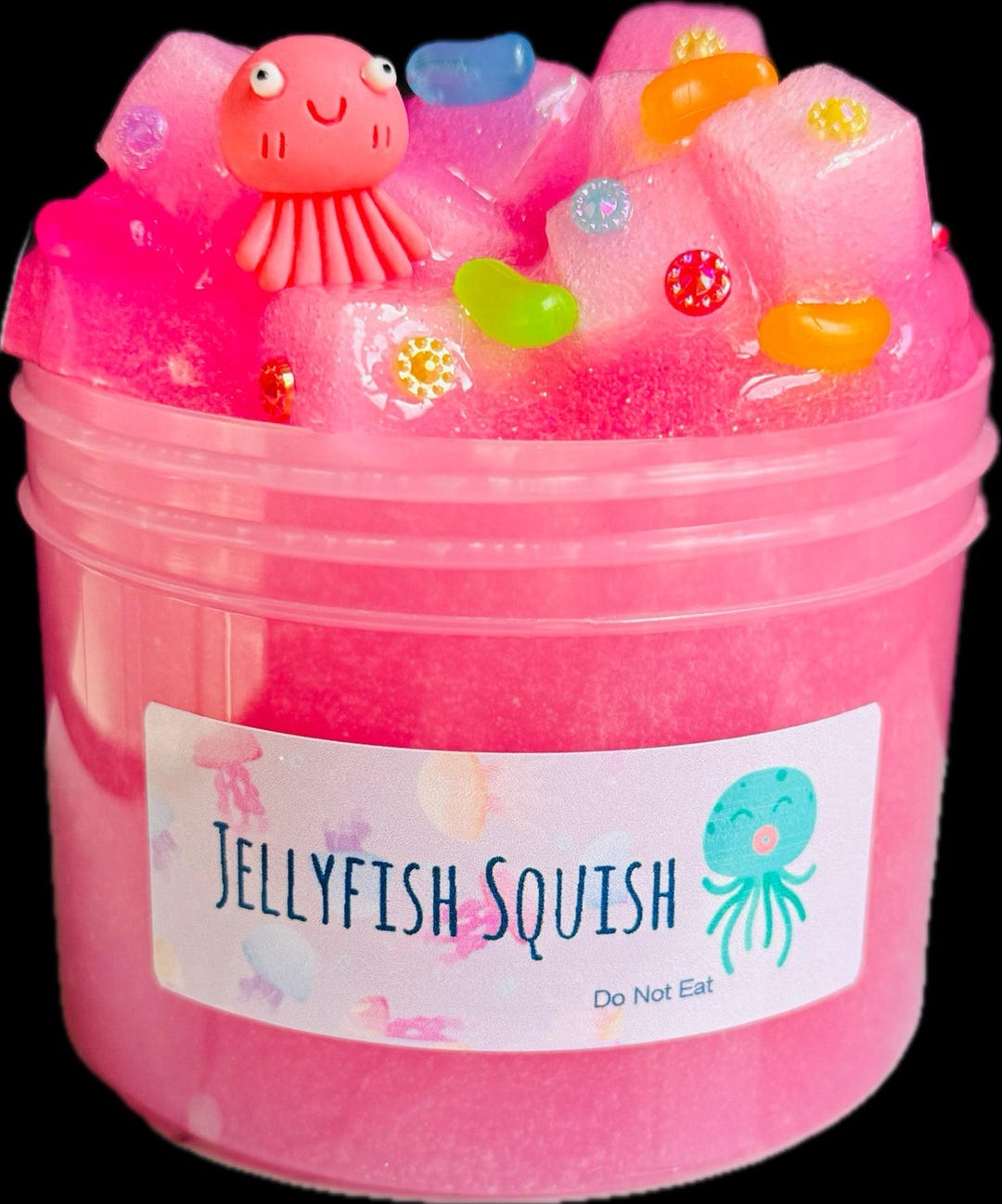 8 Oz.- Jellyfish Squish Slime - Etsy