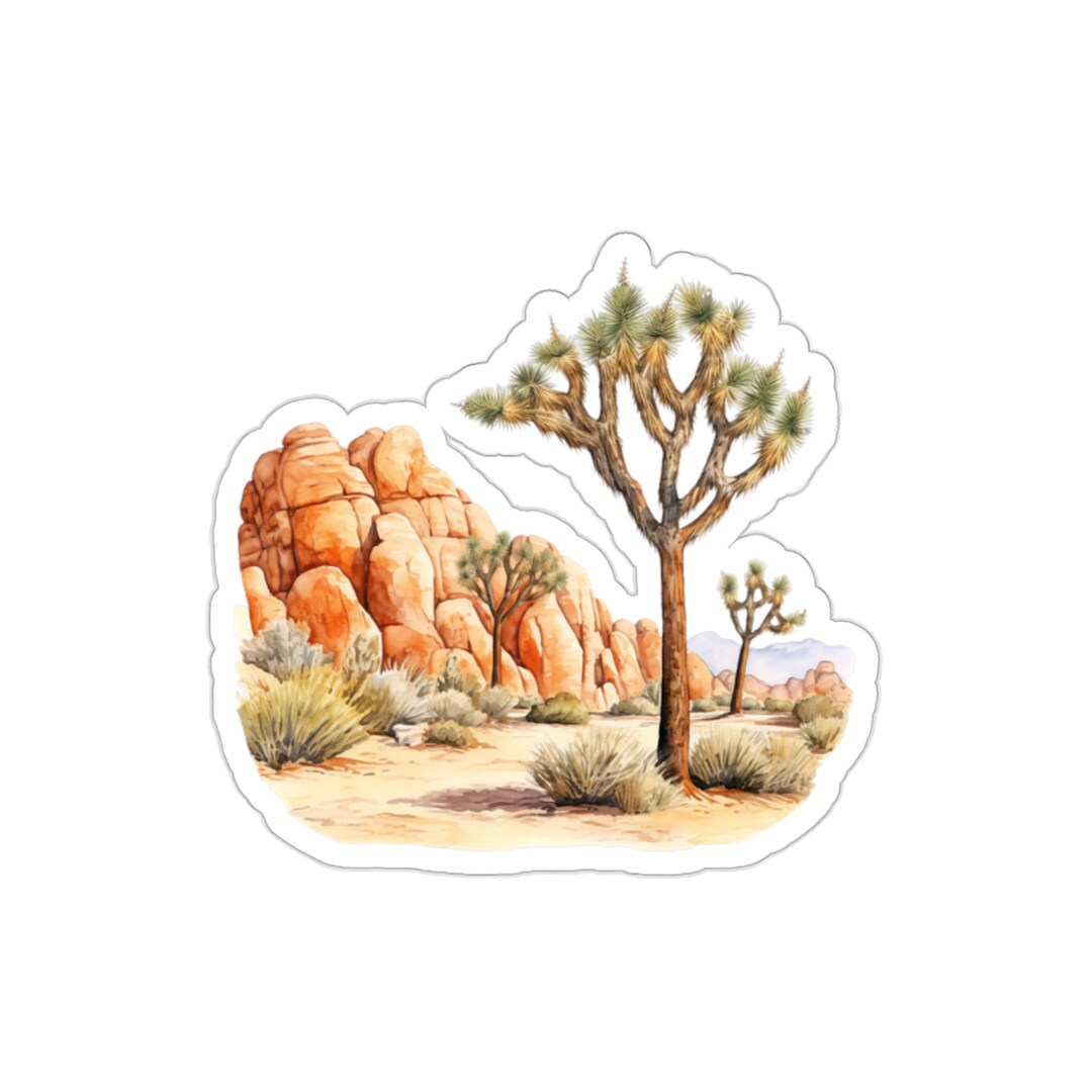 Joshua Tree Die-cut Stickers - Etsy