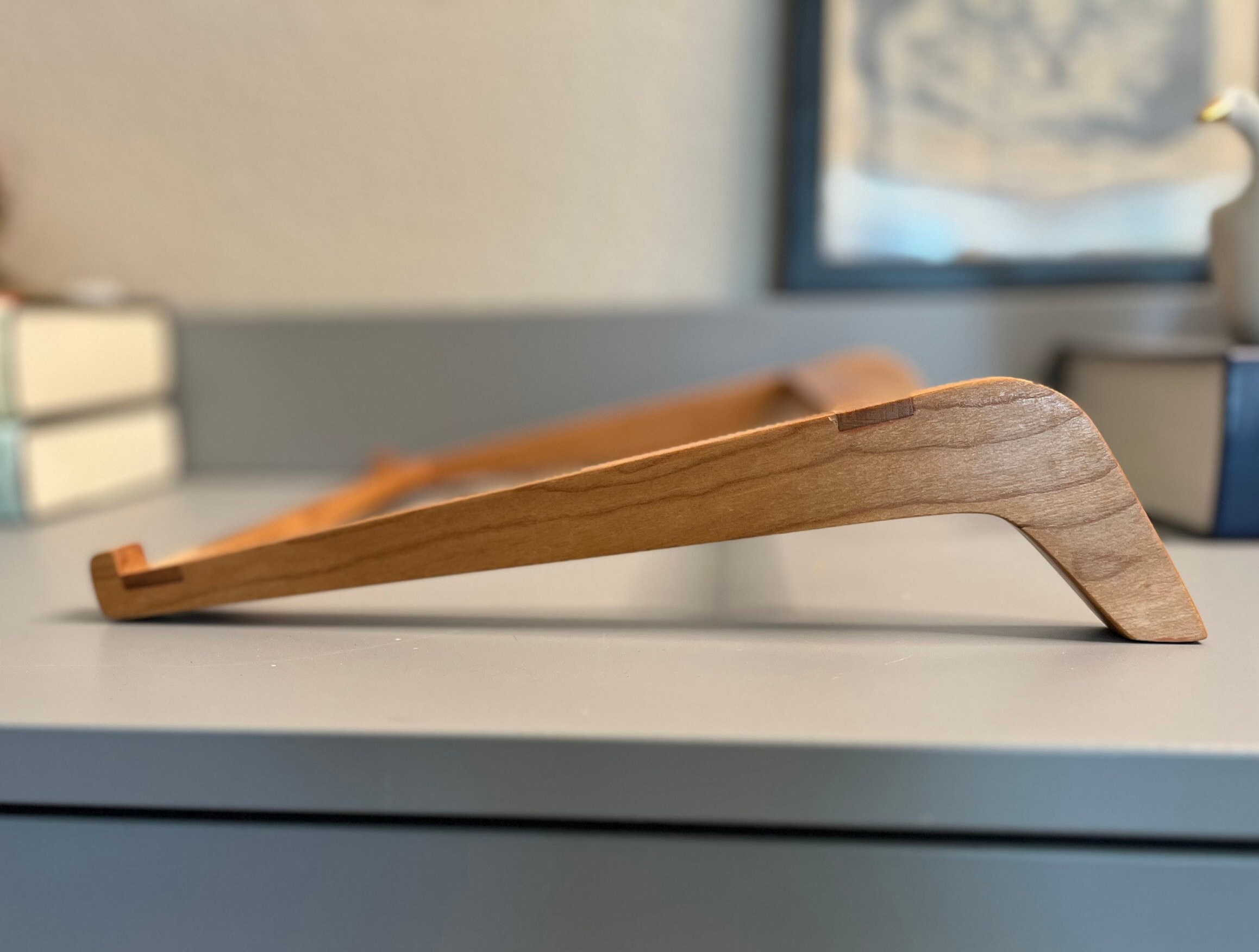 Minimal Laptop Stand (hardwood Cherry or Walnut) - Etsy