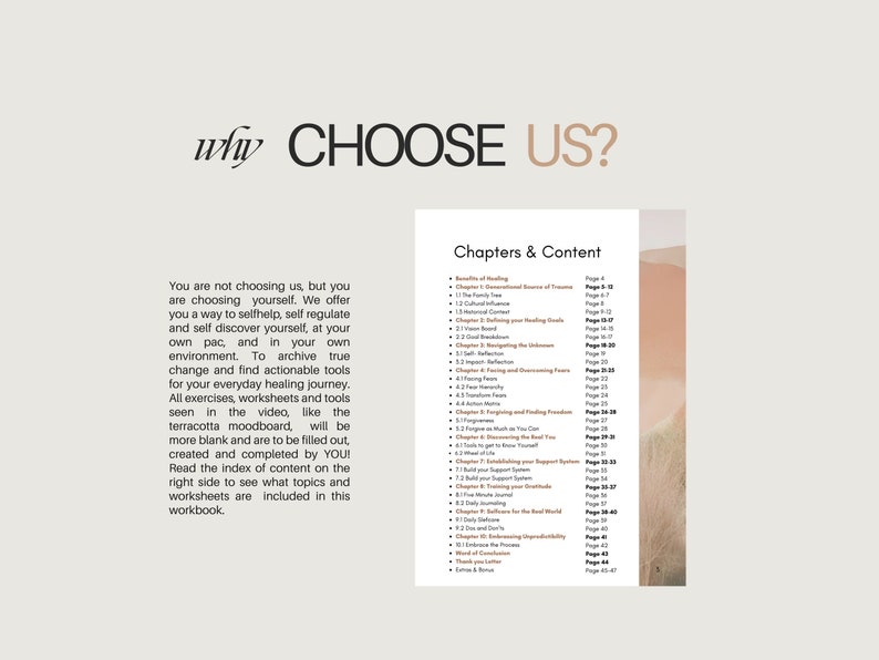 Your Path to Self-healing and Personal Growth: Printable Workbook for ...