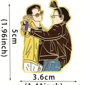 BTS PTD V Taehyung Jungkook Taekook Lapel Pin - Etsy