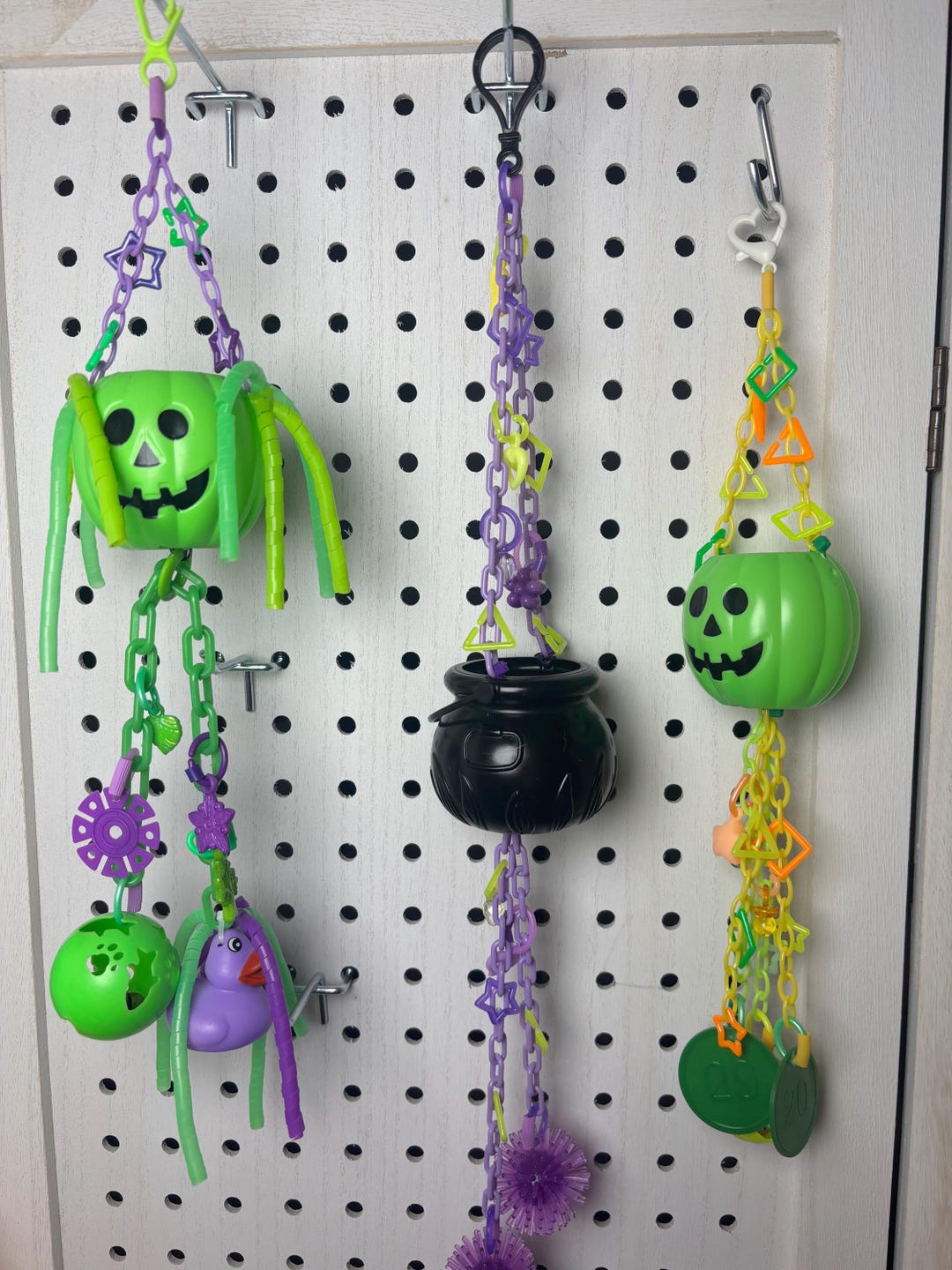 Spooky Foraging Toy Box /trick or Treat Basket Exotic Pet Toys / Treats ...